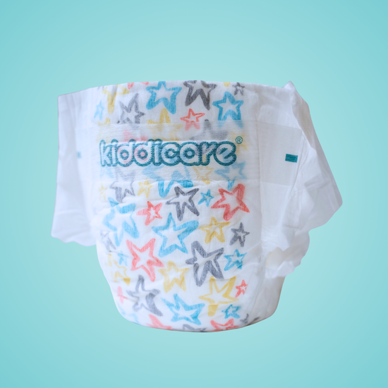 Kiddicare Baby Diapers - 12hr Leak Protection, Hypoallergenic